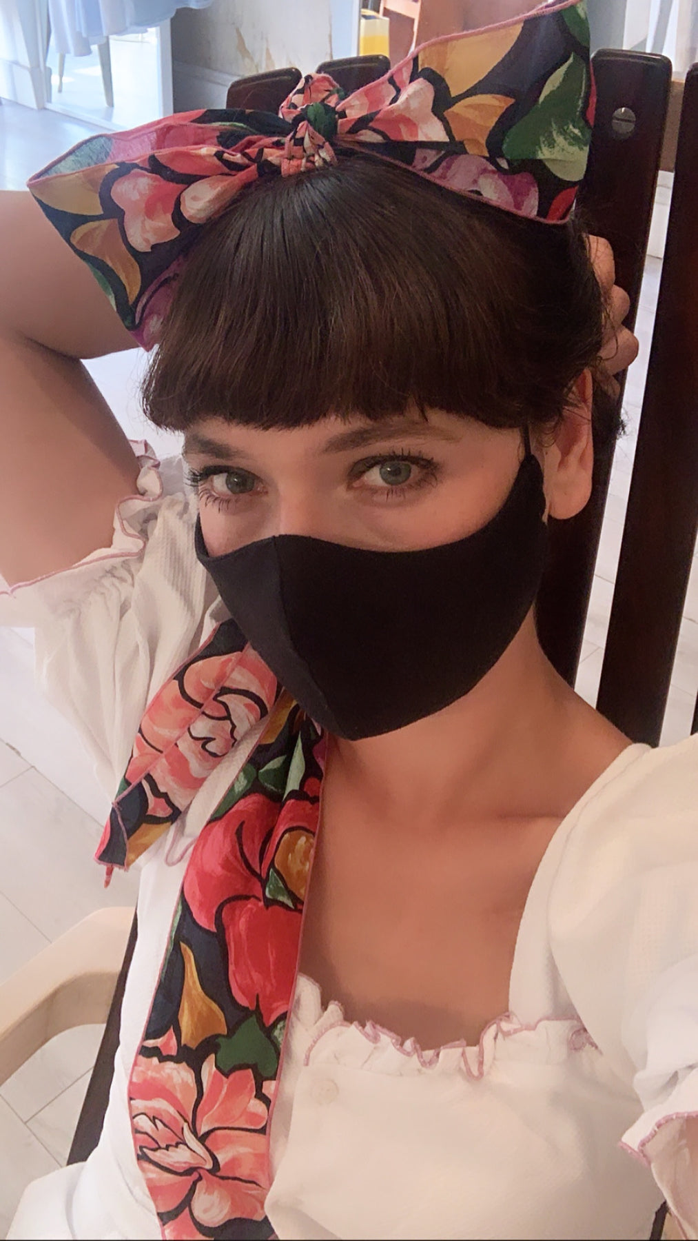 French Linen Masks – Behida Dolić Millinery